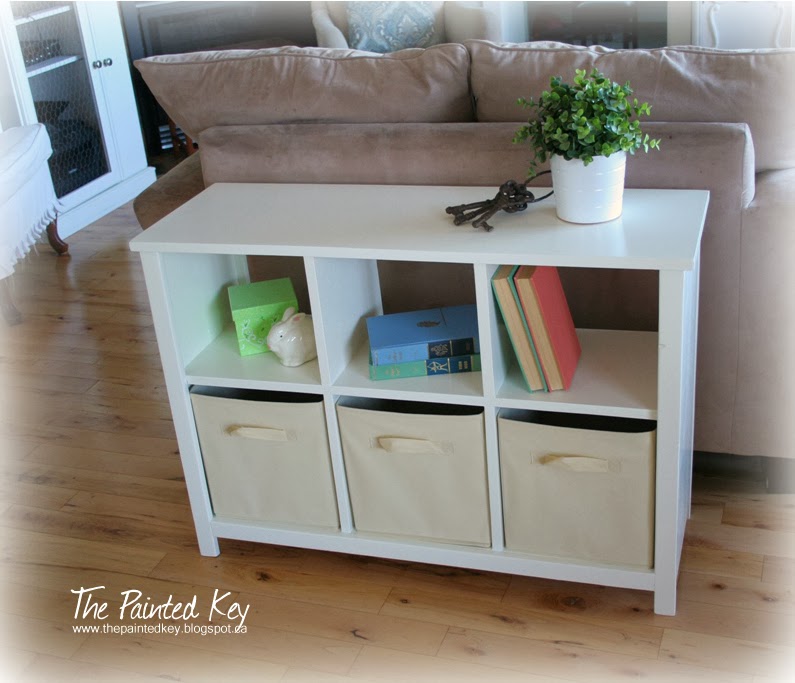 The Painted Key: 6 Cubbie Storage