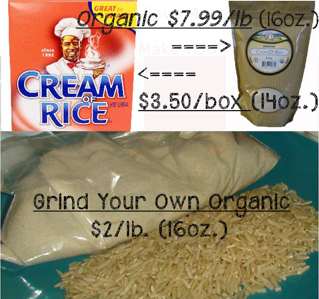 ~ Naomi's Nutrition Nook ~: How To Make: Cream of Rice Cereal WITH KIDS ...