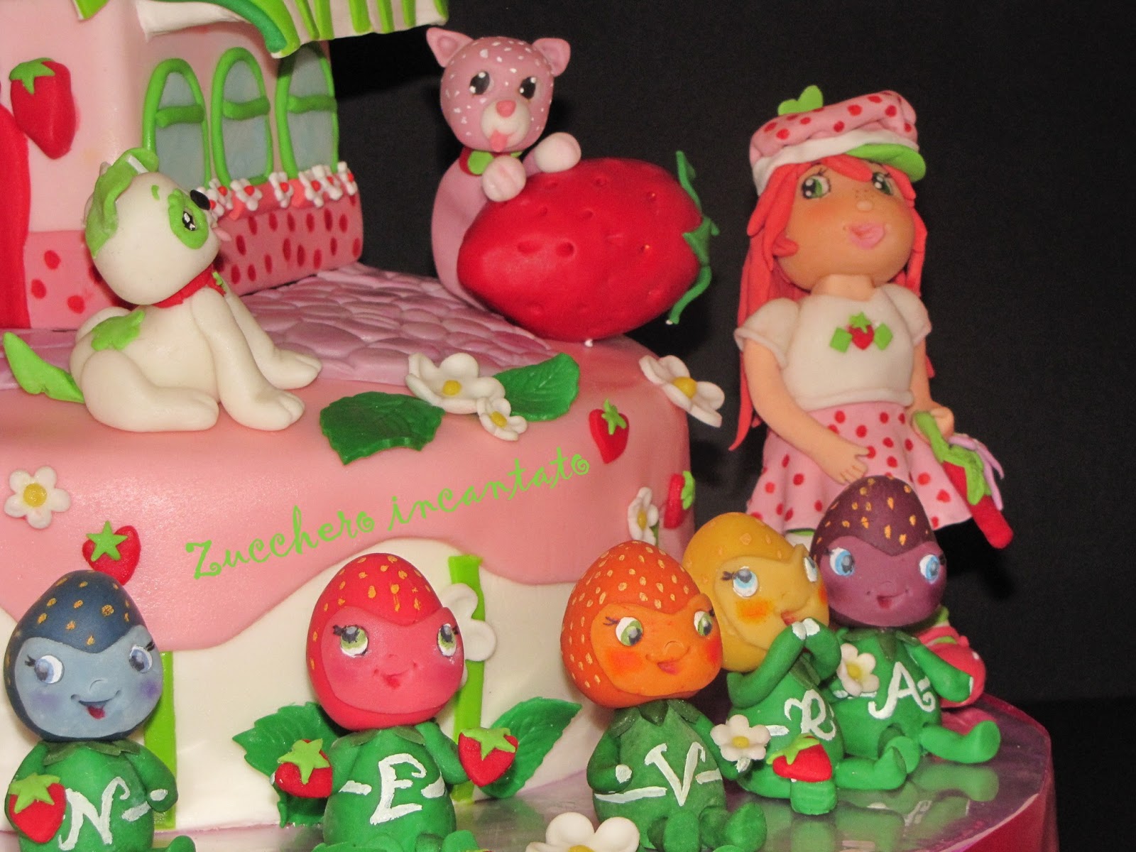Zucchero incantato: TORTA FRAGOLINA DOLCECUORE / STRAWBERRY SHORTCAKE CAKE