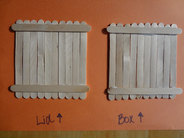 Sparkle and Splatter: Craft Stick Treasure Box