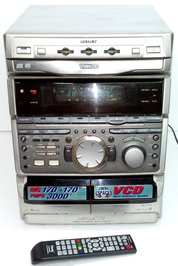 BARANG BARANG ELEKTRIK TERPAKAI DAN RARE: Hifi SONY Model MHC-VX7