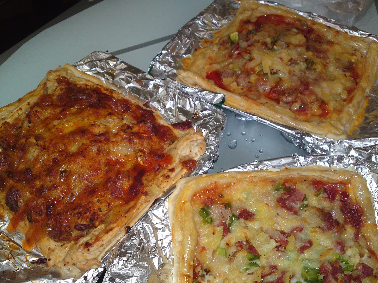 resipi cikgusejarah: Resipi Pizza Guna Felix Pastry jenama Kawan