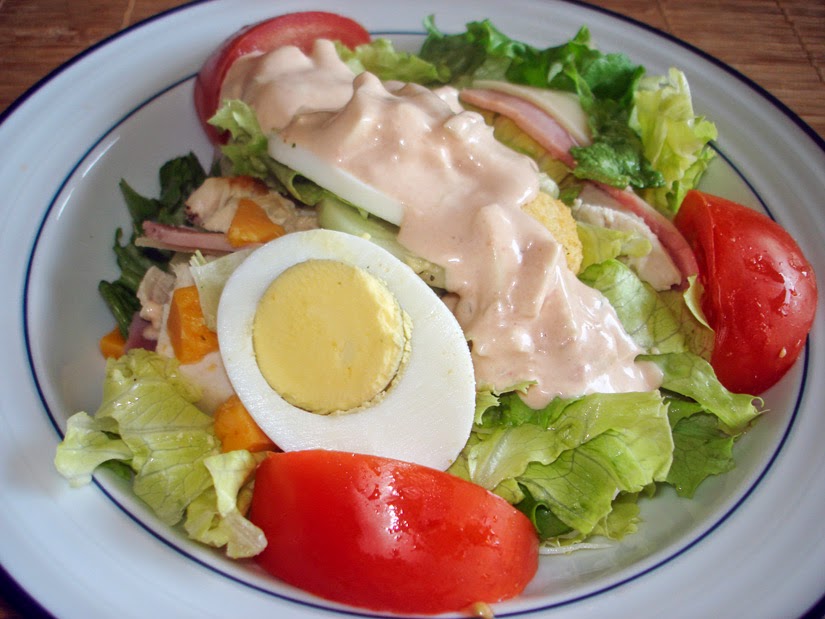 Kartoffelklösse Project: Chef's Salad or a Cold Salad Plate