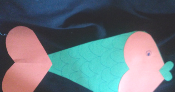 Heart Fish Valentine's Day Craft