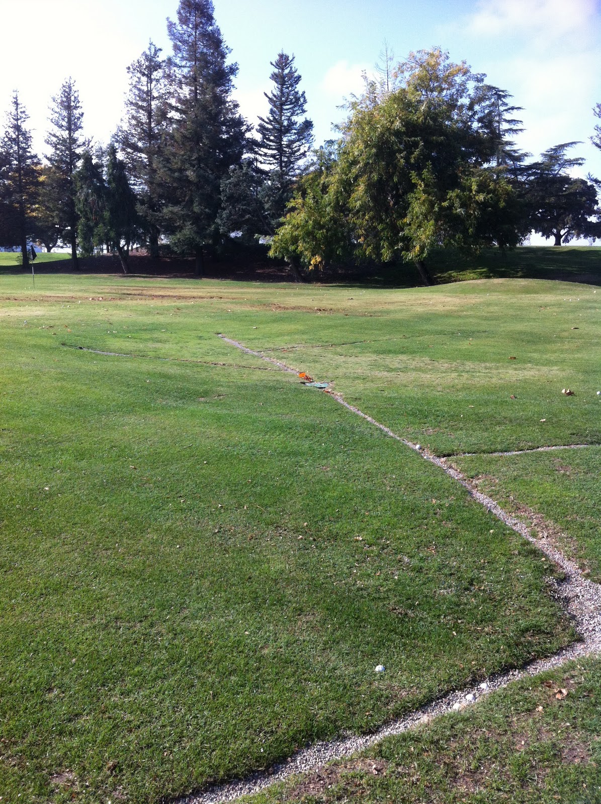 Stockton Golf & CC Turf Page: It's drainage time