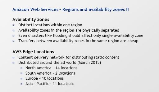 Regions, Availability Zones, Edge locations & Data Center - MY AWS