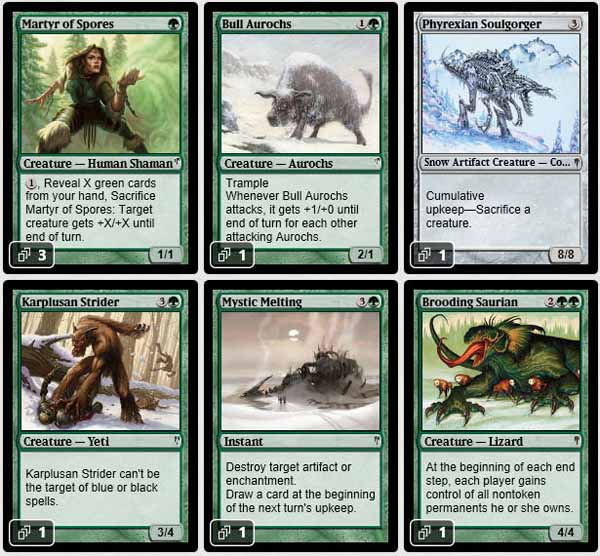 Magic the Gathering Adventures: Coldsnap Flashback Draft