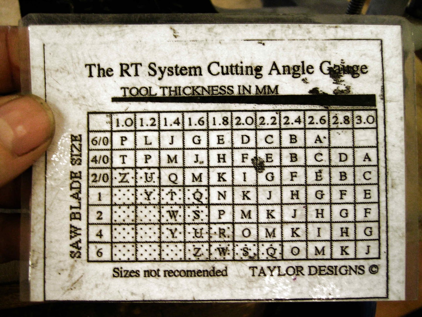 etsy metal: Creating a cutting stamp using the RT Blanking System.