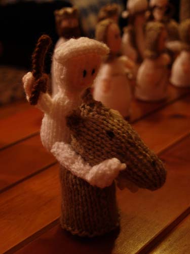 Valerie's Knitting Gallery: Knitted Chess Set