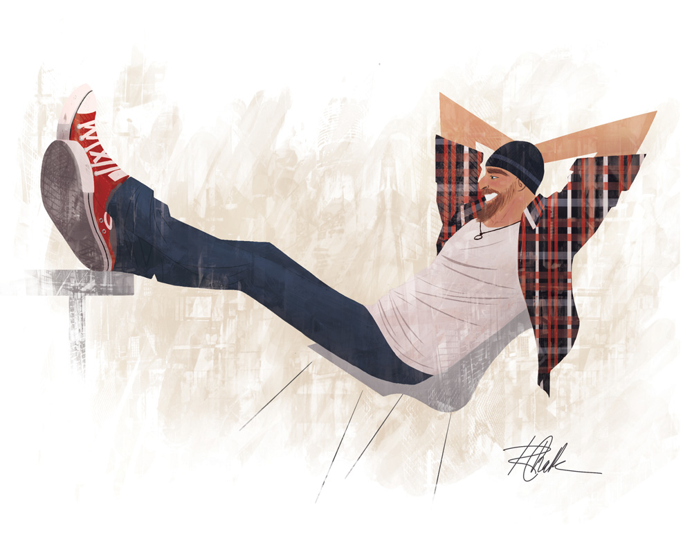 Art of Rachel Chalk: Brad Coombs!