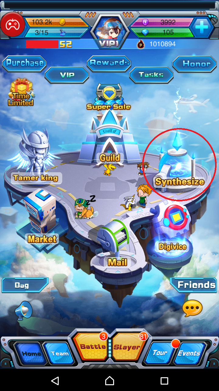 Digimon Data Frontier: CREAR DIGIMON