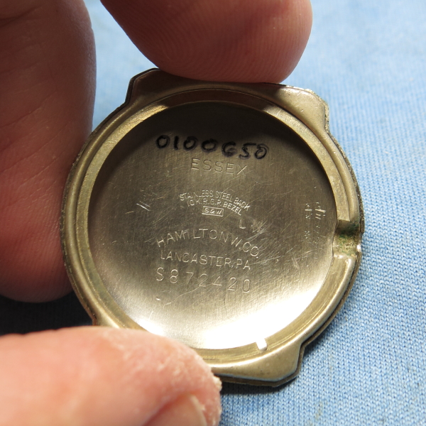 Vintage Hamilton Watch Restoration: 1957 Essex - dial variation