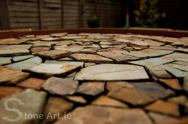 Stone Art Blog: Making a mosaic