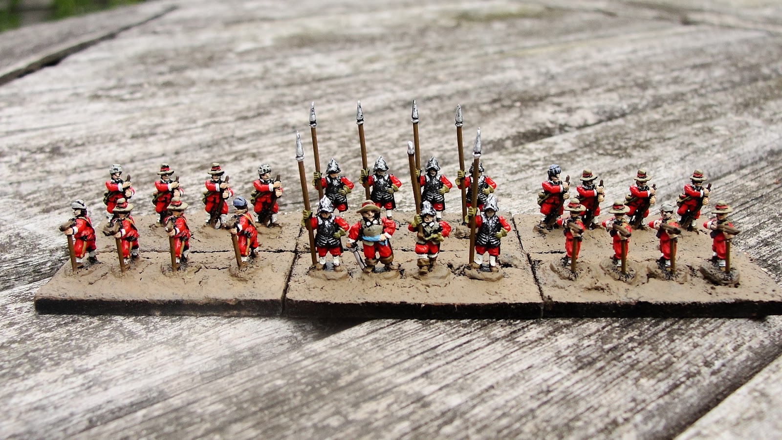 Noshers Wargames Blog: 10mm ECW Royalists for Baroque