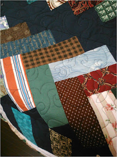 Pioneer Braid is quilted!