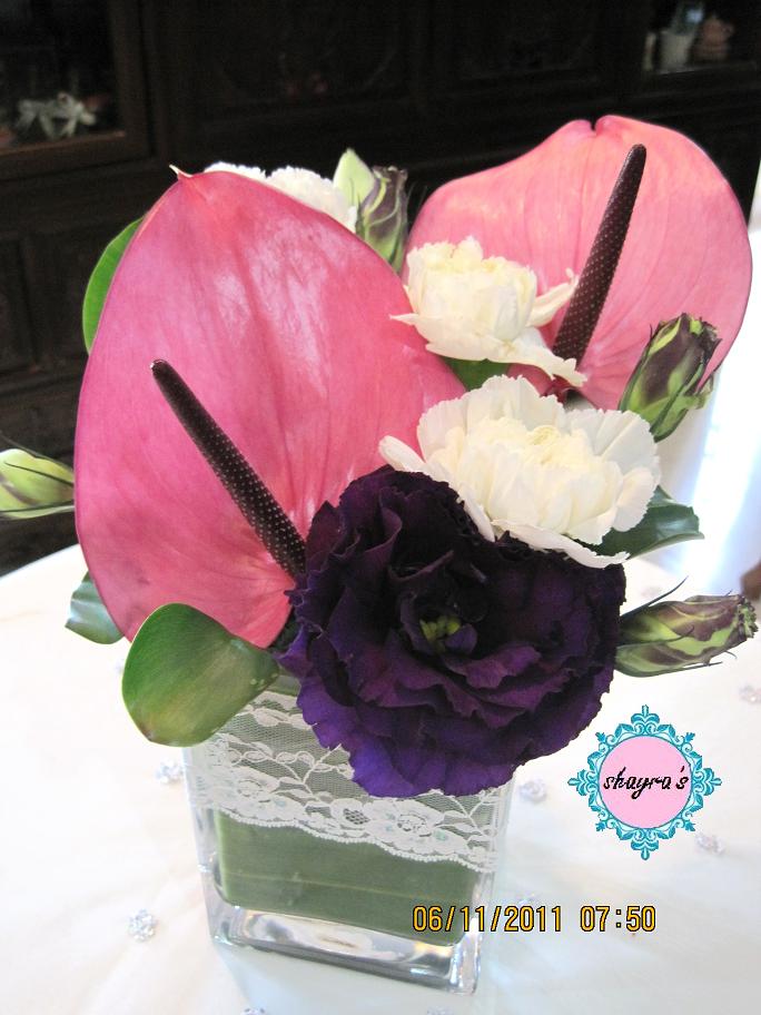 Flora by Shayra: Side Table Flower Arrangement