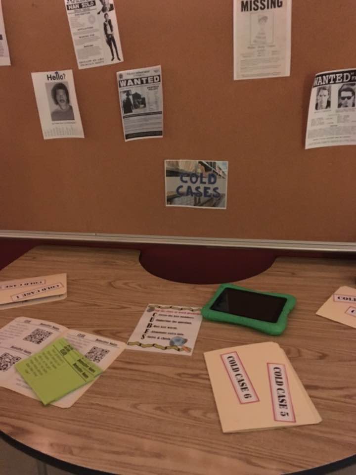 Scissors and Crayons: Crime Scene Math Investigations