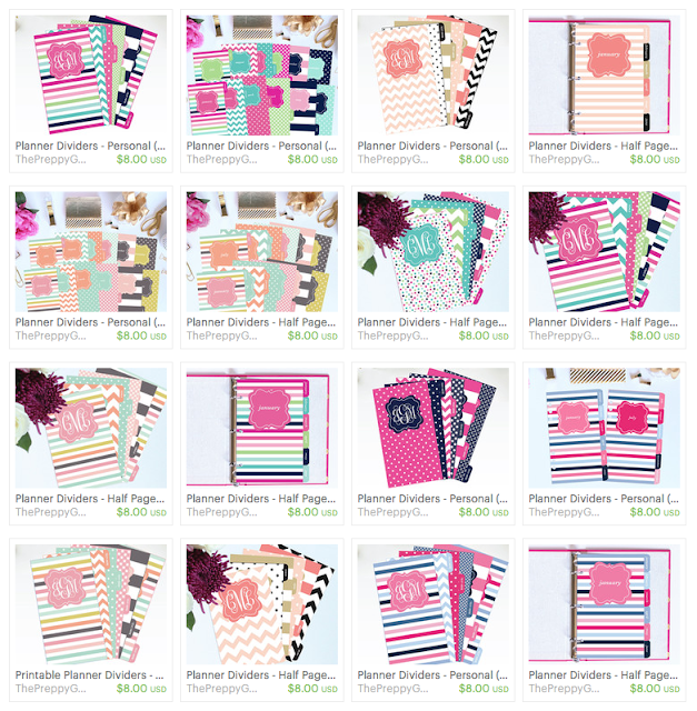 Jessica Marie Design Blog: DIY: Mini Binder Printable Dividers