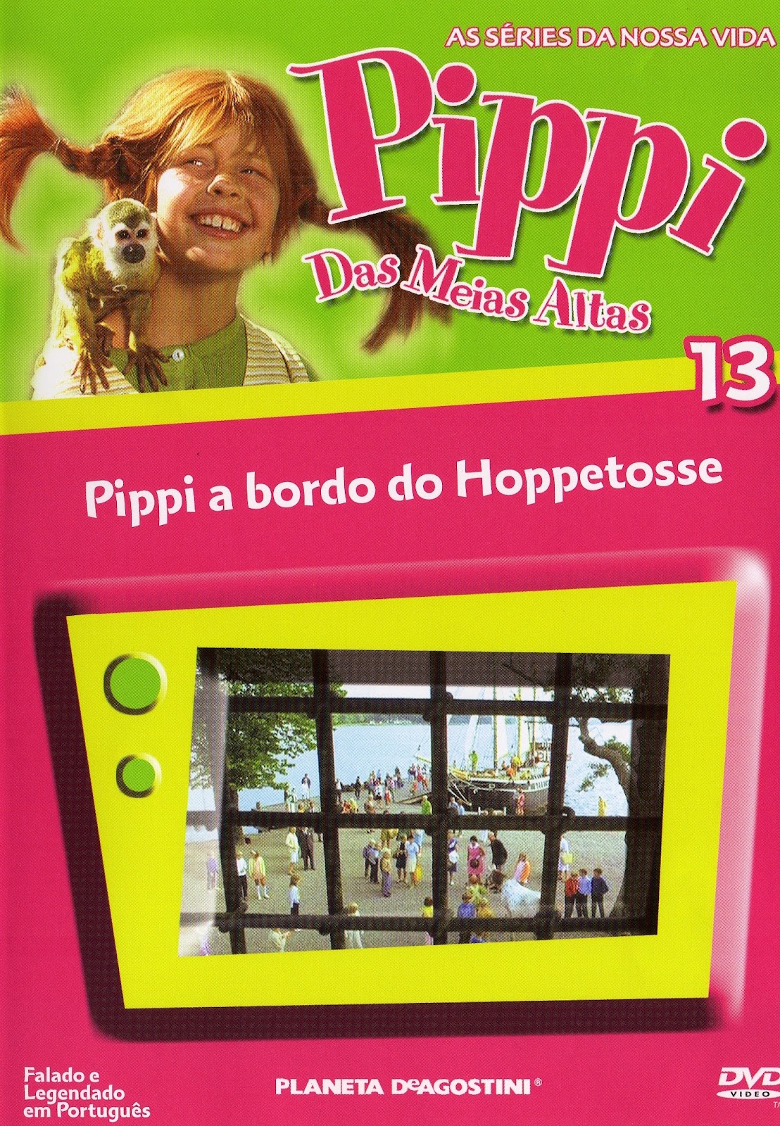 Baratta-infantil: Pippi A Bordo do Hoptoad: DVD 13