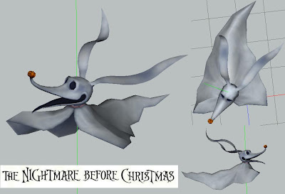 Nightmare Before Christmas - Zero Papercraft 2 | Papercraft Paradise ...