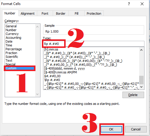 CARA MENGATUR FORMAT MATA UANG RUPIAH DI EXCEL - Caracek.id