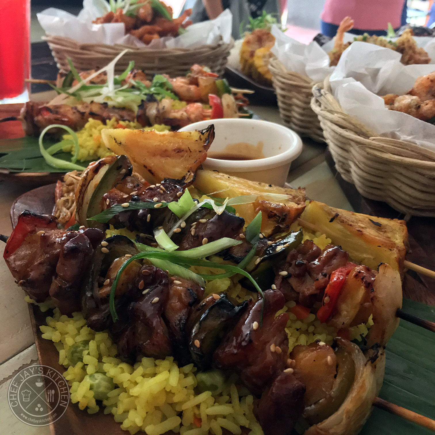 Johnny Kahuku's Hawaiian Shrimp House: Shrimp Buckets and Hawaiian ...