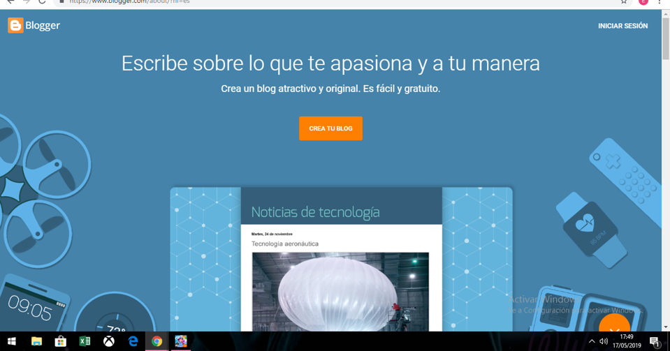 Como crear un blog: PASOS DE COMO HACER TU PROPIO BLOGGER