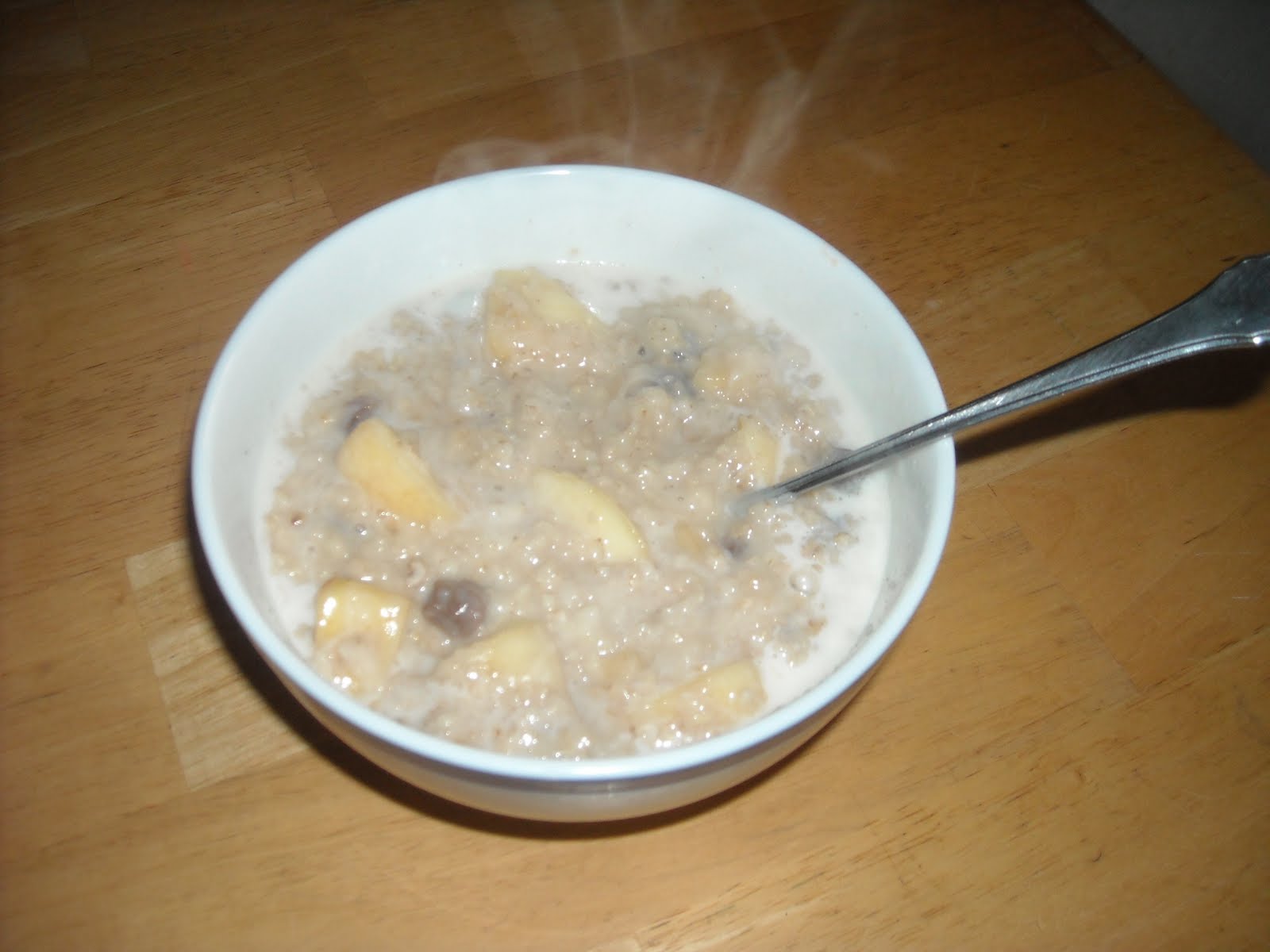 Val in Vacationland: Steaming Hot Oatmeal