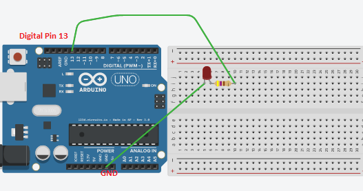 Experiments with Arduino: How to glow a LED using arduino