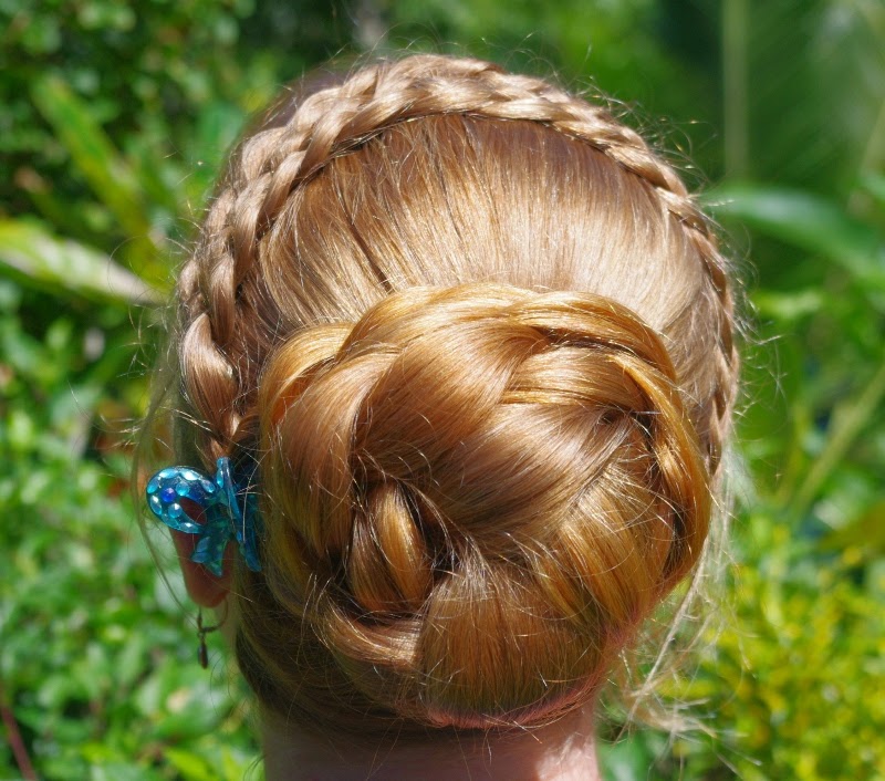 Braids & Hairstyles for Super Long Hair: 6-strand Hairband Braid