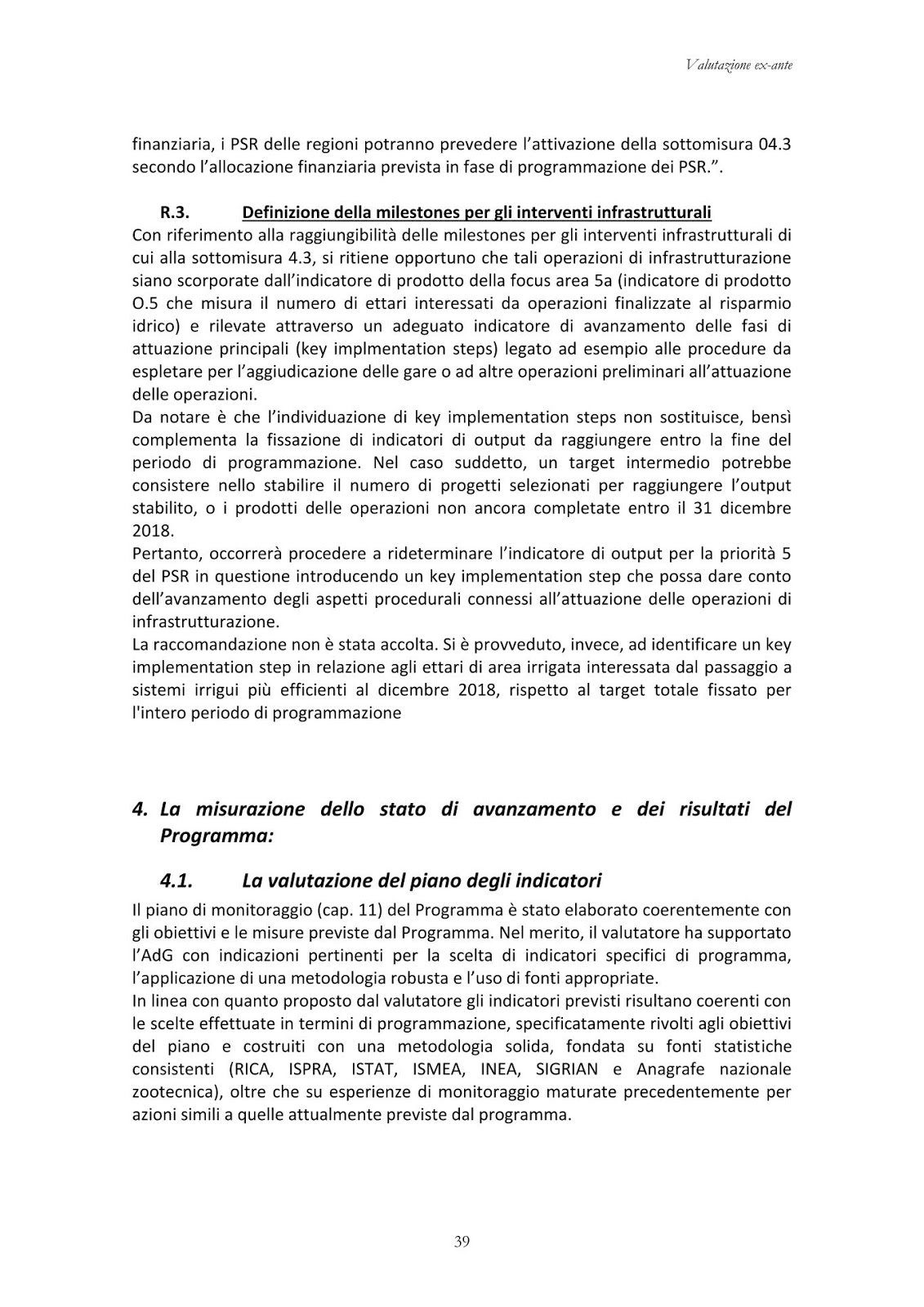 PSRN: la versione 4.1, 8° puntata