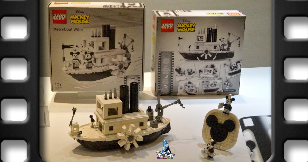 #Mickey90 + #Minnie90 | 作品源自真經典· 介紹 LEGO IDEAS 「2137 - Steamboat Willie ...