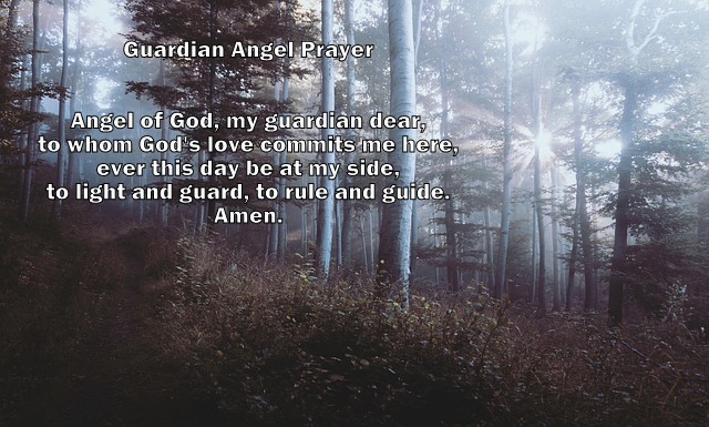 Catholic Prayers: Guardian Angel Prayer