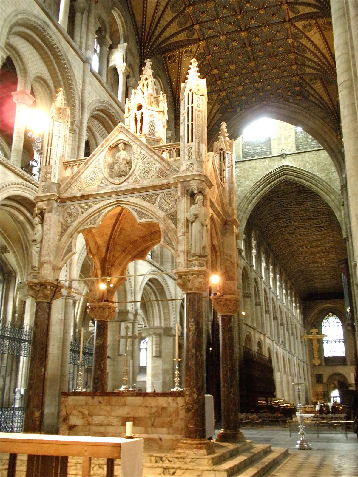 guttae: Peterborough Cathedral: Interior