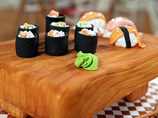 Decorando Tortas: Pastel de Sushi - Decorando Tortas