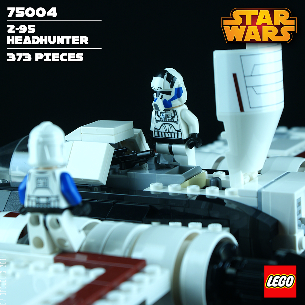 Opelouis's Toys Collection: LEGO Star Wars 75006 Z-95 Headhunter. (fixed)