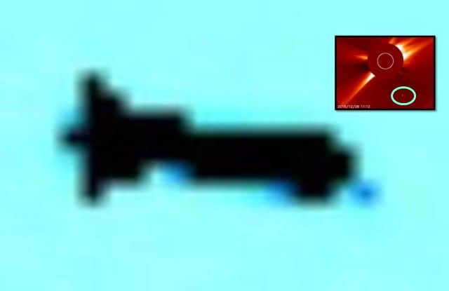 Unusually huge object spotted near the sun on Dec 28, 2015