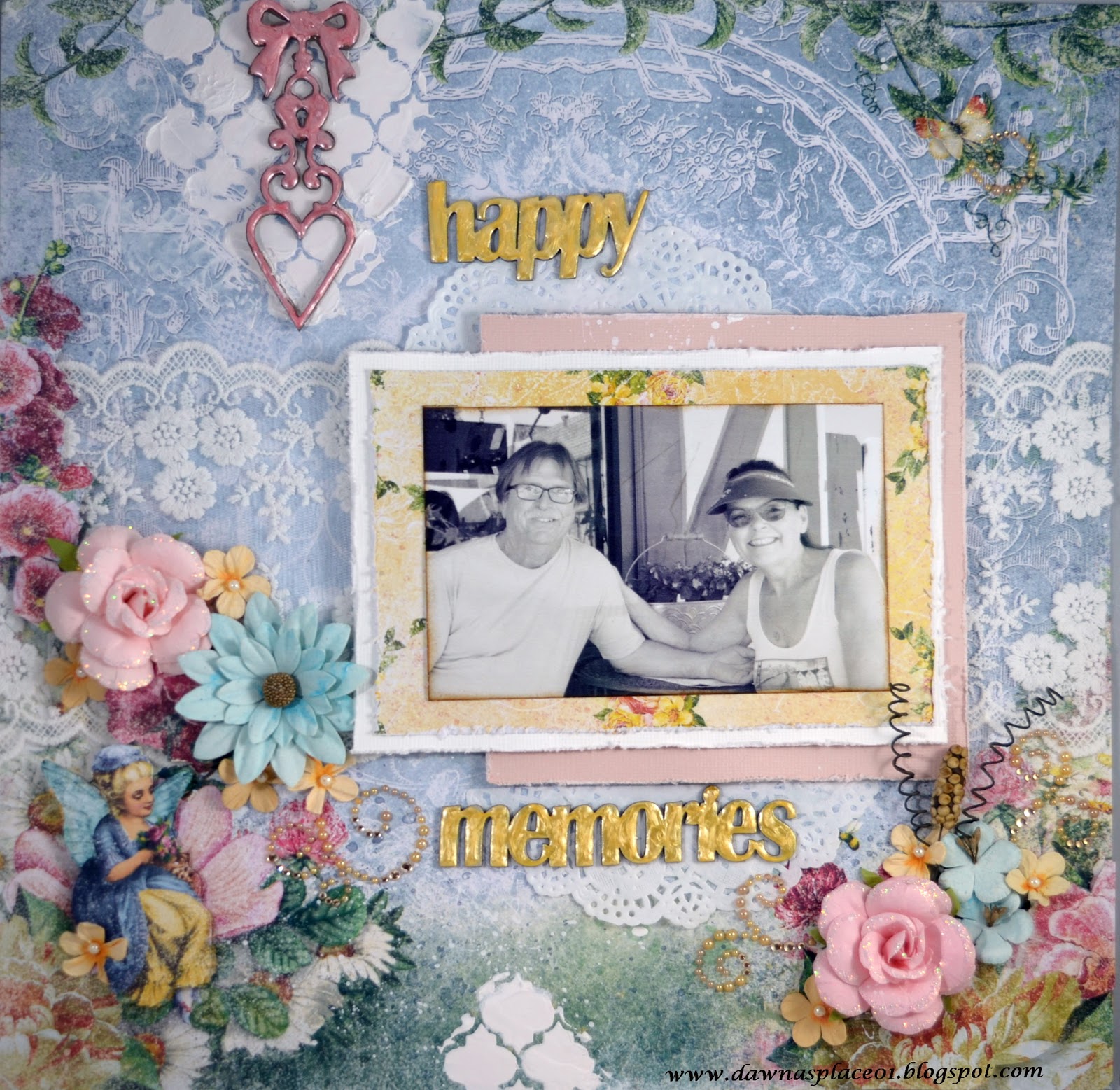 Dawna's Place: Happy Memories Layout