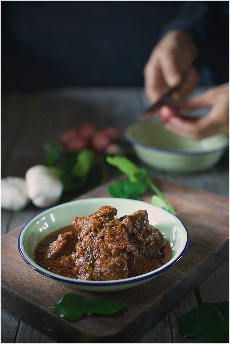 Rendang Daging Minangkabau - masam manis