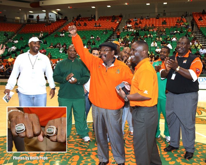 FAMU football team receives MEAC co-championship rings