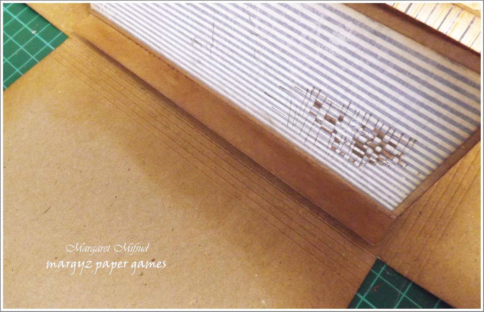 Margyz Paper Games: Photo Folio - Step by Step Tutorial - Part #2