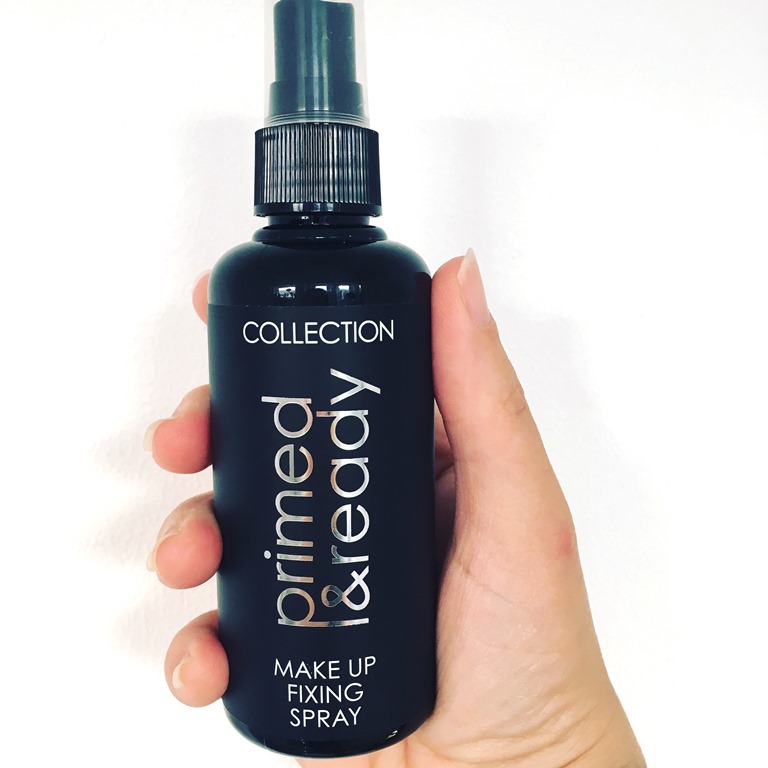 BeautySwot: Collection Primed & Ready Make Up Fixing Spray Matte - Review