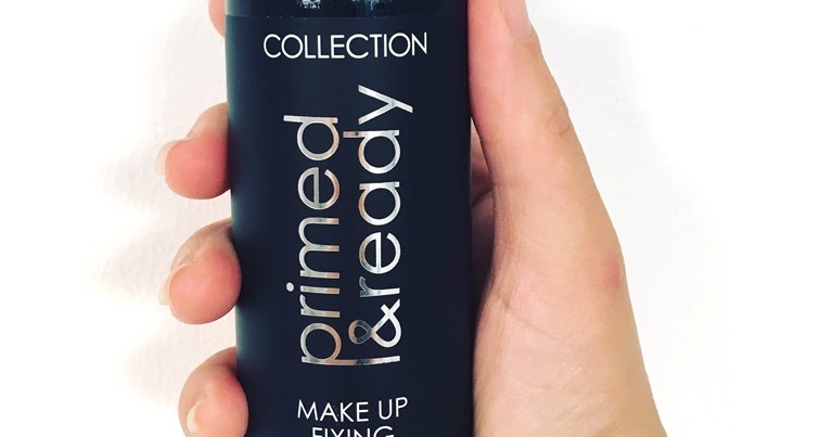 BeautySwot: Collection Primed & Ready Make Up Fixing Spray Matte - Review