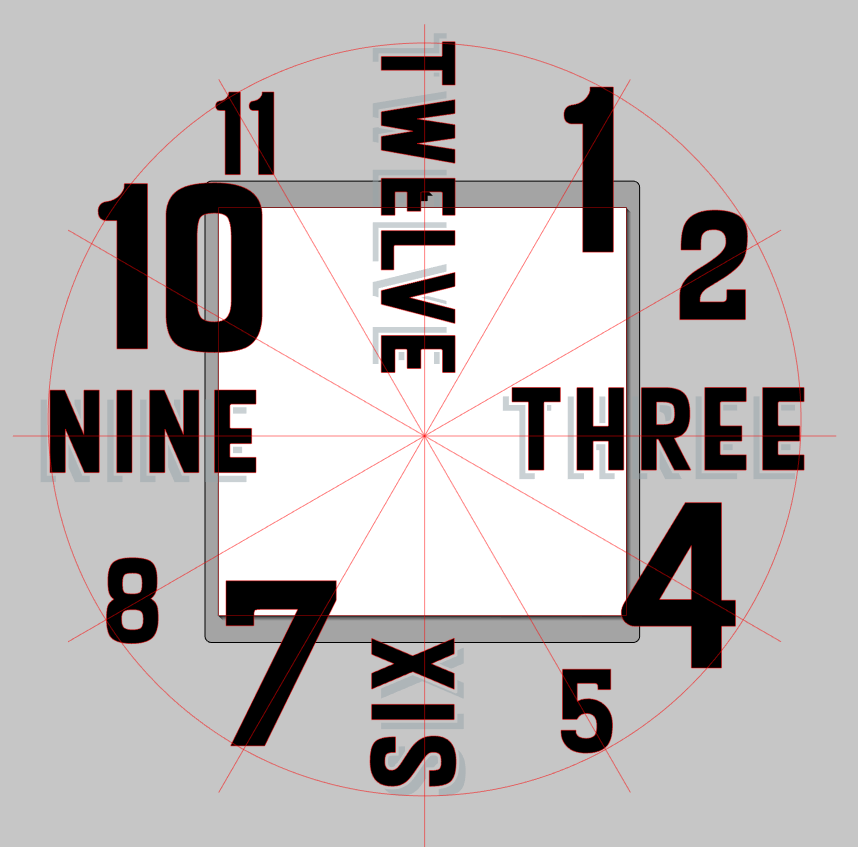 Silhouette UK: Vinyl Wall Clock using the Shadow Tool