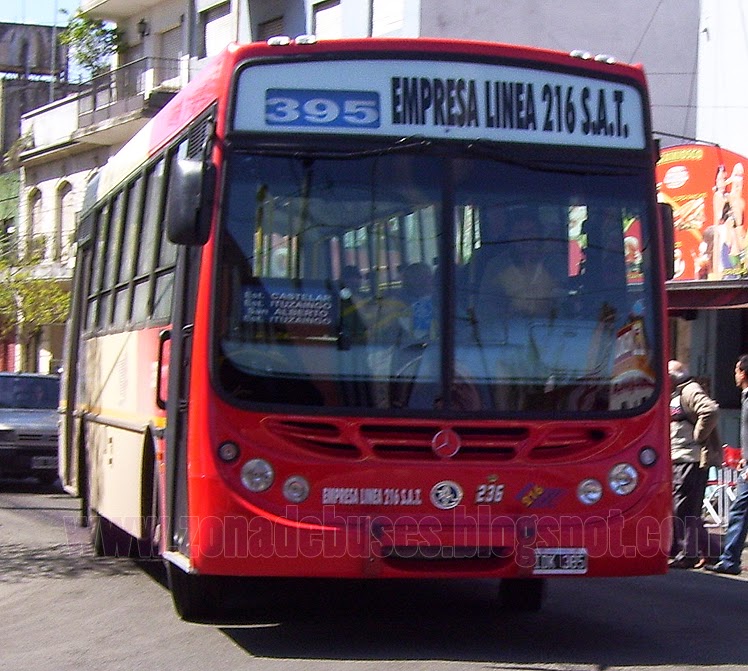 Colectibus - Zona de Buses: LINEA 395