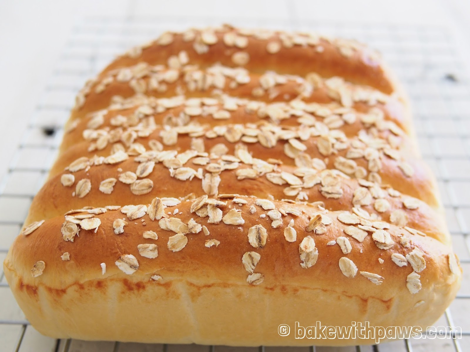 Pull Apart Soft Bread (Old Dough Method) - BAKE WITH PAWS