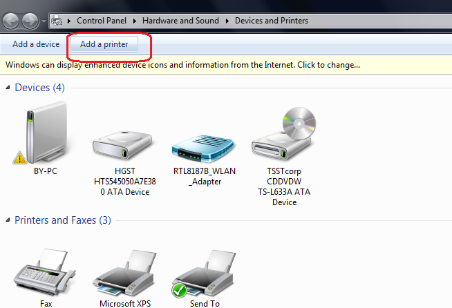 Instalasi Printer NCR di Windows 7 - Information