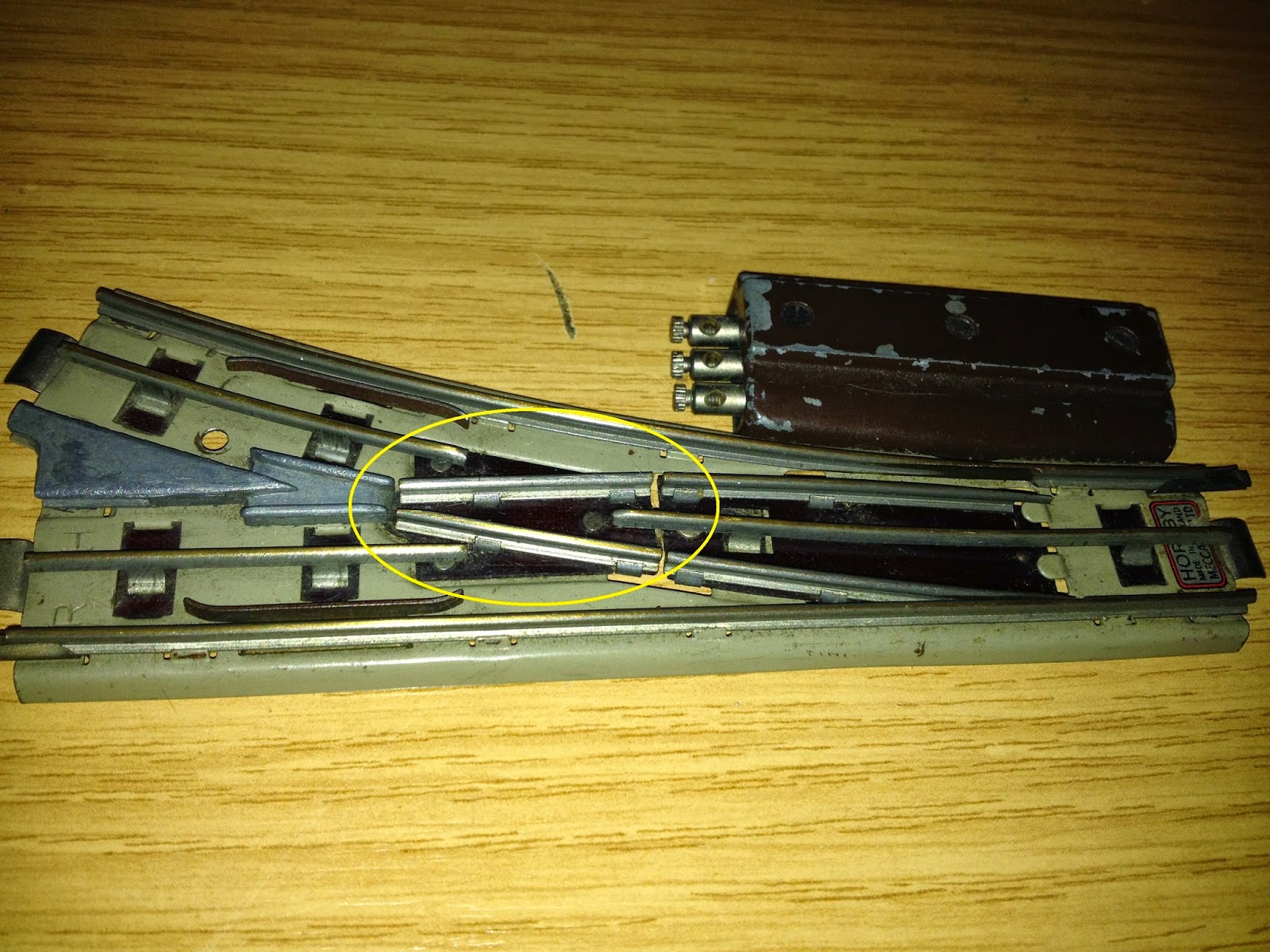 Hornby Dublo 3 Rail: Automated signal schematics