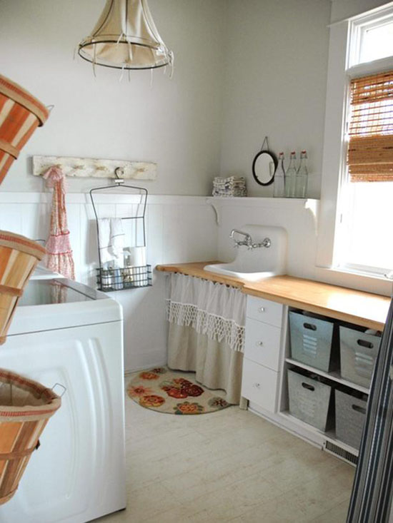 ESTILO RUSTICO: Lavaderos en Estilo Rustico