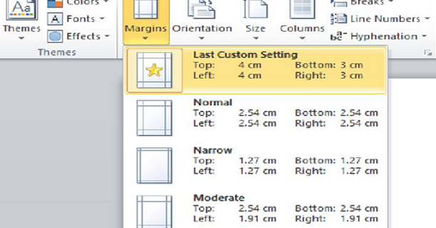 CARA MENGATUR FORMAT DOKUMEN - Mengenal Microsoft Office 2010